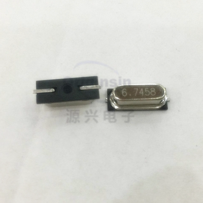 HC-49SMD 6.7458M 6.7458MHz  晶振 晶体 谐振器Crystal 可直拍