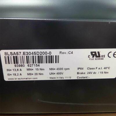 议价8JSA22.E580D000-0贝加莱B&R电机