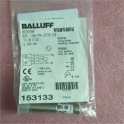 议价BALLUFF巴鲁夫 BOS 12M-PA-LE10-S4 BOS00WF