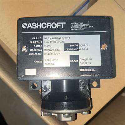 维修ashcroft  BPSN4KB25XFSP12议价