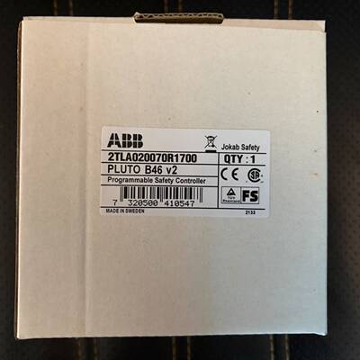 维修ABBPLUTO B46 v2 2TLA02007，安全继电器议价
