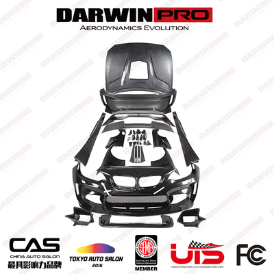 DarwinPRO 宝马 F87 M2 visions realization 宽体 前后杠 侧裙