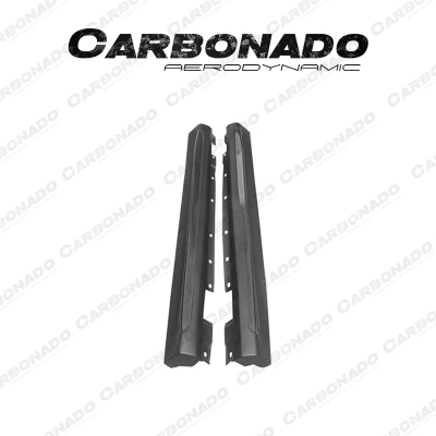 Carbonado奔驰C级 W204 C200 Prior Design 改装大包围侧裙侧底板