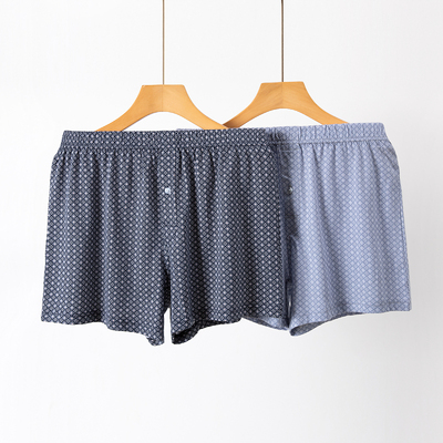 男士阿罗裤纯棉薄款宽松版型