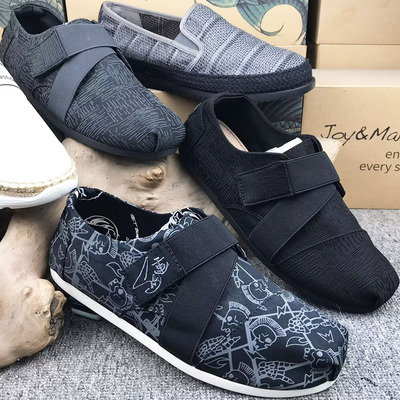 休闲鞋男鞋J＆M/快乐玛丽帆布鞋