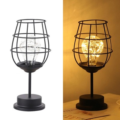 Retro Table Lamps For Bedroom Living Room LED Bedside Lamp A