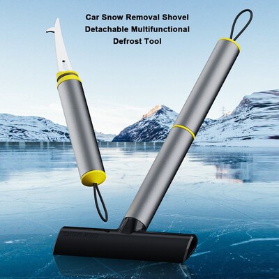 Car Snow Removal Shovel Detachable Multifunctional Defrost