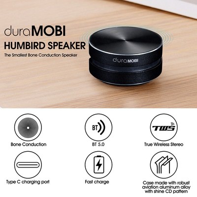 2 Packs dura MOBI Wirelessly BT Speaker Bone Conduction Spea