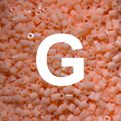 2.6mm拼豆补充包1000粒袋装 G色系21色棕色融合豆mard同厂融合豆