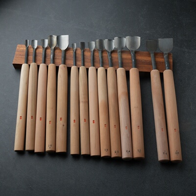 日本匠云堂木盘木碗木勺雕刻