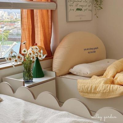 半圆靠枕儿童房婴儿床上床头靠背