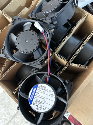 ebmpapst 3312U/NU 12V 2.4W 9232 9厘米 IP68防水散热风扇德国