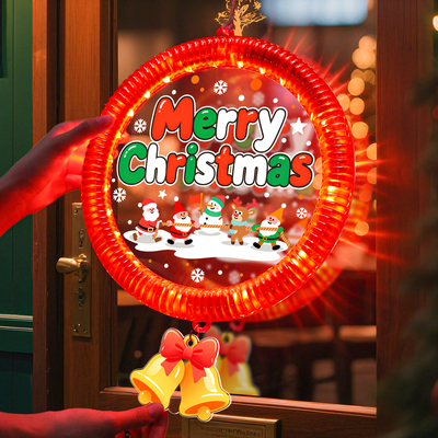 圣诞字母彩灯挂饰商铺门上装饰品