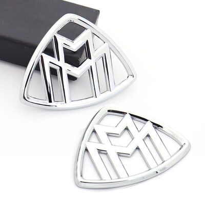 适用于奔驰新S级迈巴赫S450S560S680车标改装升级侧标金属车身贴