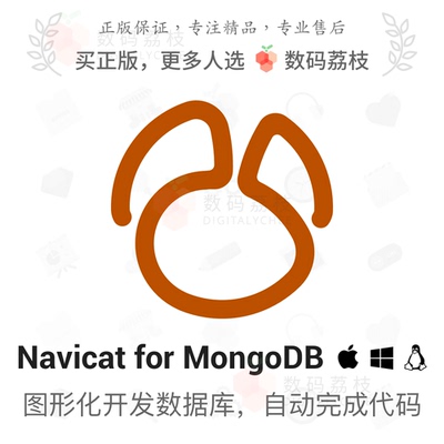 数码荔枝|Navicat for MongoDB[Win/Mac]图形化数据库开发工具