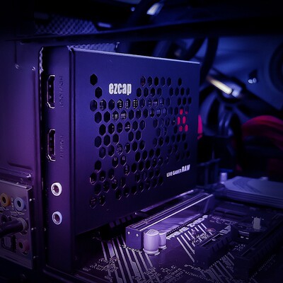 4K高清视频会议游戏采集直播卡ezcap324B Live Gamer RAW PCI-E