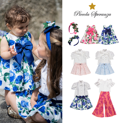 PICCOLA葡萄牙女童装连衣裙衬衫