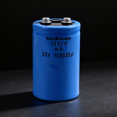 进口尼吉康电容 nichicon 50V 100000uf 滤波电容 100000MFD50WV