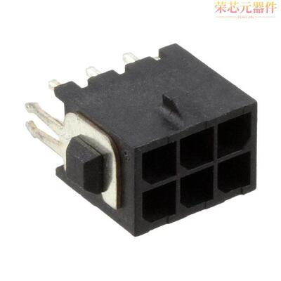 3-794681-6原装「CONN HEADER VERT 6POS 3MM」正品