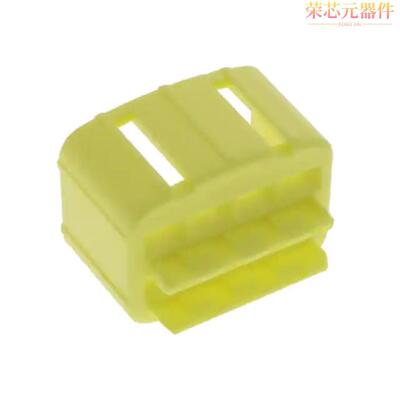 174985-7原装「CONN CAP DOUBLE 8POS YELLOW」正品
