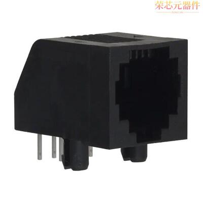 5555165-1原装「CONN MOD JACK 6P6C R/A UNSHLD」正品