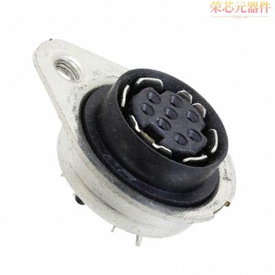 750340-1原装「CONN RCPT FMALE MINI DIN 8P SLDR」正品