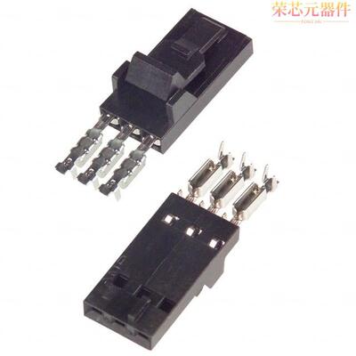 103957-2原装「CONN RCPT 3POS IDC 22-26AWG GOLD」正品