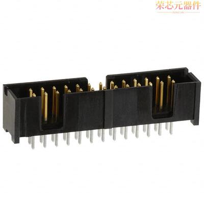 5103308-6原装「CONN HEADER VERT 26POS 2.54MM」正品