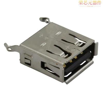 UE27AE54100原装「CONN RCPT USB2.0 TYPEA 4POS VERT」正品
