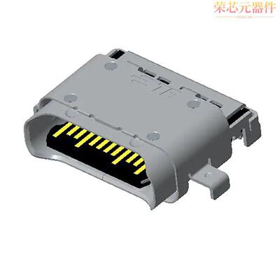 1-2295018-2原装「CONN RCPT USB3.1 TYPEC 24POS SMD」正品