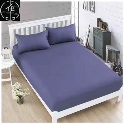 single bed plain white fitted sheet plain bedding cover set