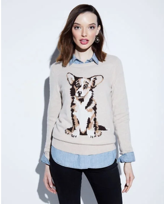 美国NeimanMarcus卡通羊绒衫