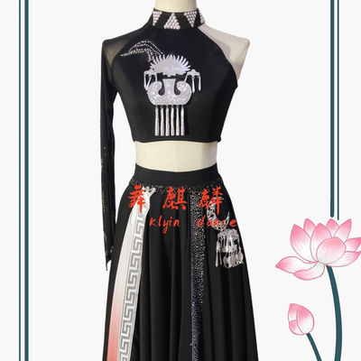 新款花腰傣服装傣族舞蹈演出服