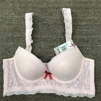 淑女风蕾丝网纱文胸PL