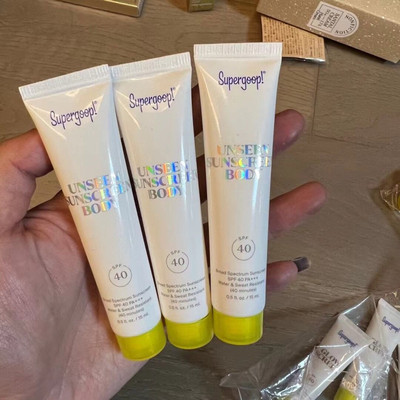 超值小样supergoop防晒霜