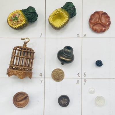 re-ment/mh早期绝版食玩散货 亚洲餐厅