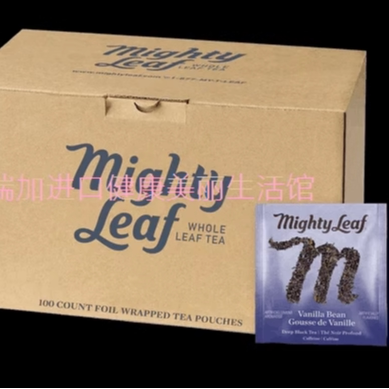 包邮加拿大Mighty美泰Vanilla Bean香草豆红茶100包整箱需订货