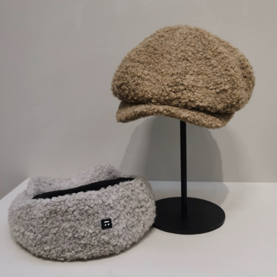 秋冬新款多种戴法气质八角帽女赫本风复古报童帽时尚画家帽显脸小