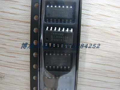 逻辑门芯片 74HC08D	NXP	  SOP14 全新原厂原装现货 假一赔十