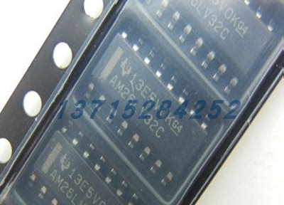 线路接收器 AM26LV32CDR  TI SOP16 全新原厂原装现货 假一赔十