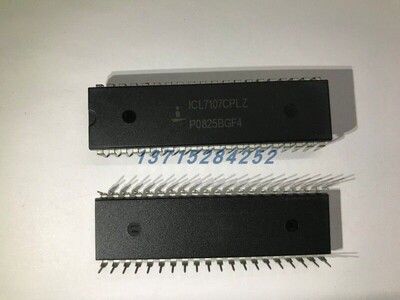模数转换器 ICL7107CPLZ  INTERSIL  DIP-40 全新原厂原装现货