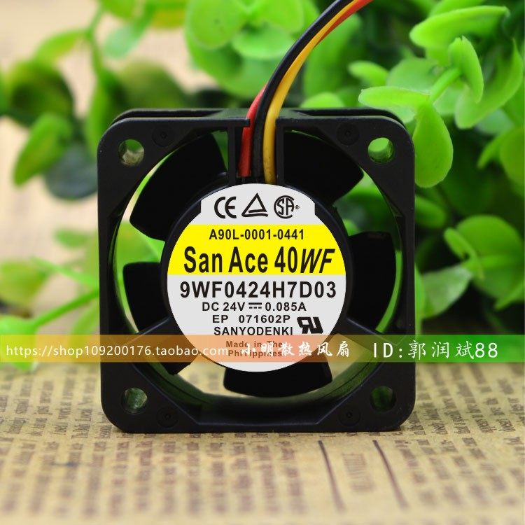 9WF0424H7D03 A90L-0001-0441 24V 0.085A 4015发那科FANUC风扇_虎窝淘