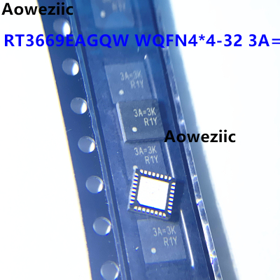 1个 RT3669EAGQW WQFN4*4-32 丝印 3A= 开头 AC-DC控制器和稳压器