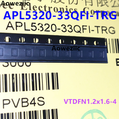 10个 APL5320-33QFI-TRG VTDFN1.2x1.6-4 丝印OR 0R线性稳压器LDO