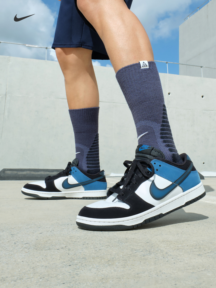 Nike official NIKE DUNK LOW RETRO NAS men’s sports shoes FD6923 ...