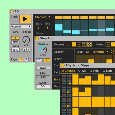 Ableton live Sequencers Max For Live音序器音源音乐制作预设包