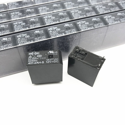 现货 401-2AH-S 12VDC 全新原装台湾松川 5A 250VAC 42F 12V通用