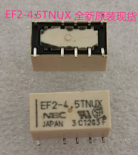 EF2-4.5TNUX全新原装现货贴片 10脚 4.5V磁保持继电器 NEC_虎窝淘