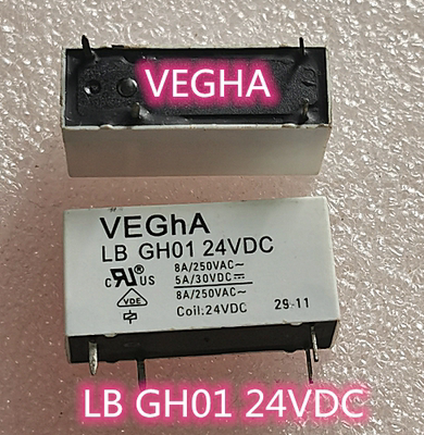 LBGH01 24VDC 正品 VEGHA继电器 LB GH01 24VDC 8A