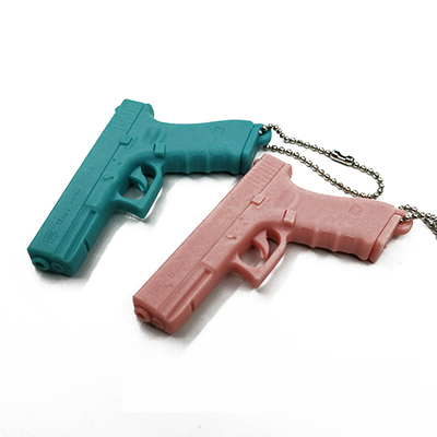贰武仔25%比例糖果色G17和M9A1枪模玩具钥匙扣彩色吊坠STINGMODEL